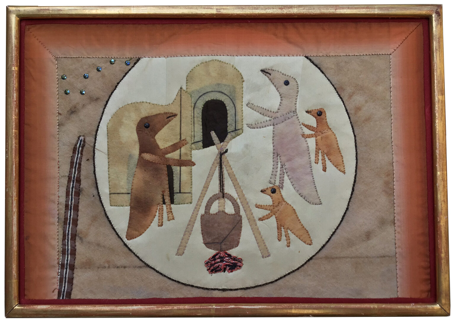 Elizabeth Allen - A Patchwork Picture - Mark Hill | Antiques ...